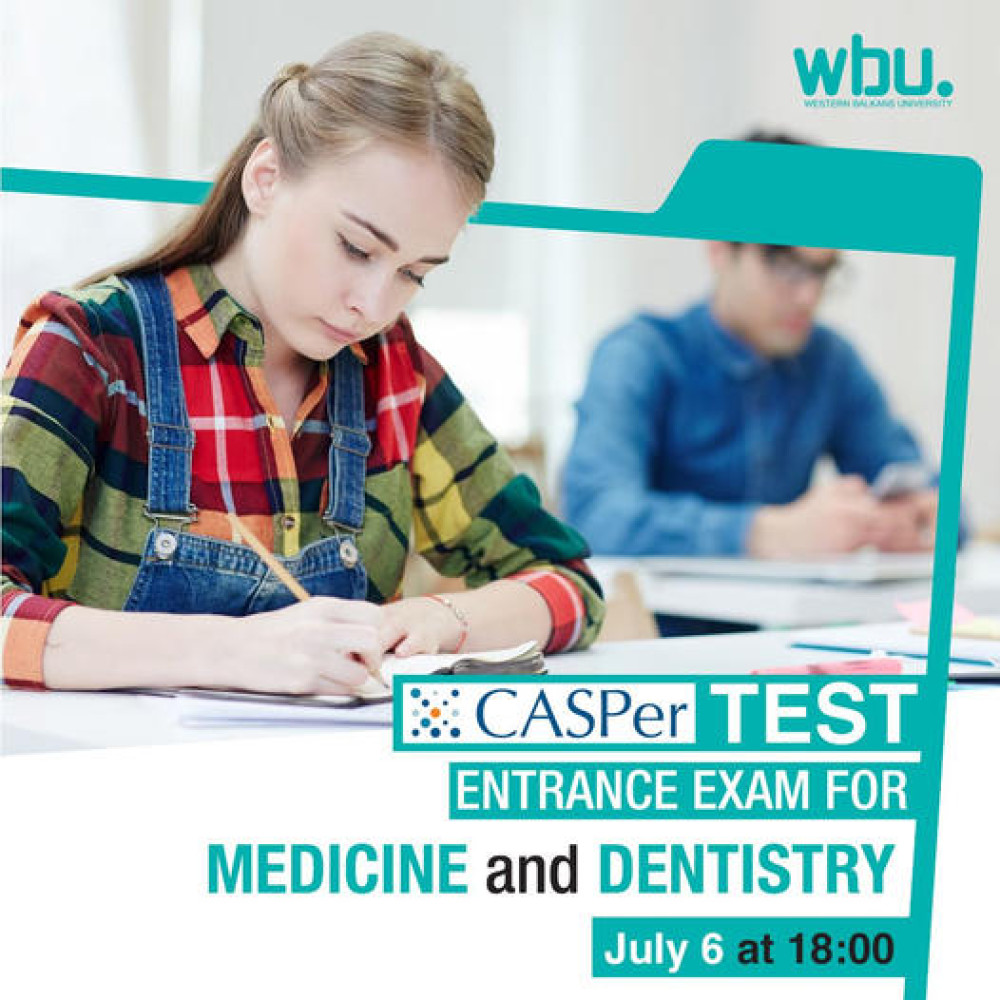 Entrance Exam - CASPer Test | Western Balkans University